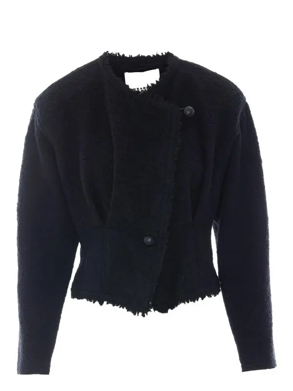 Isabel Marant Étoile Frayed Edge Jacket - Black