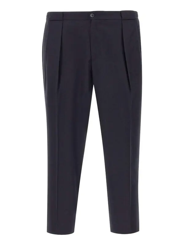 BRIGLIA 1949 Pleated Pocket Trousers - Black