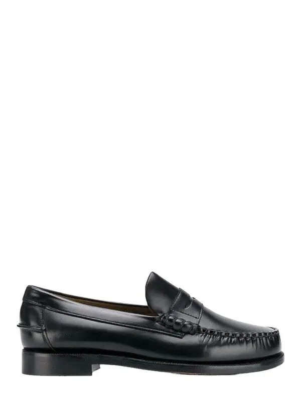 SEBAGO Logo Casual Business Shoes - Black