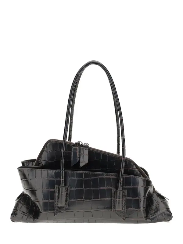 Attico Small La Passeggiata Shoulder Bag - Black