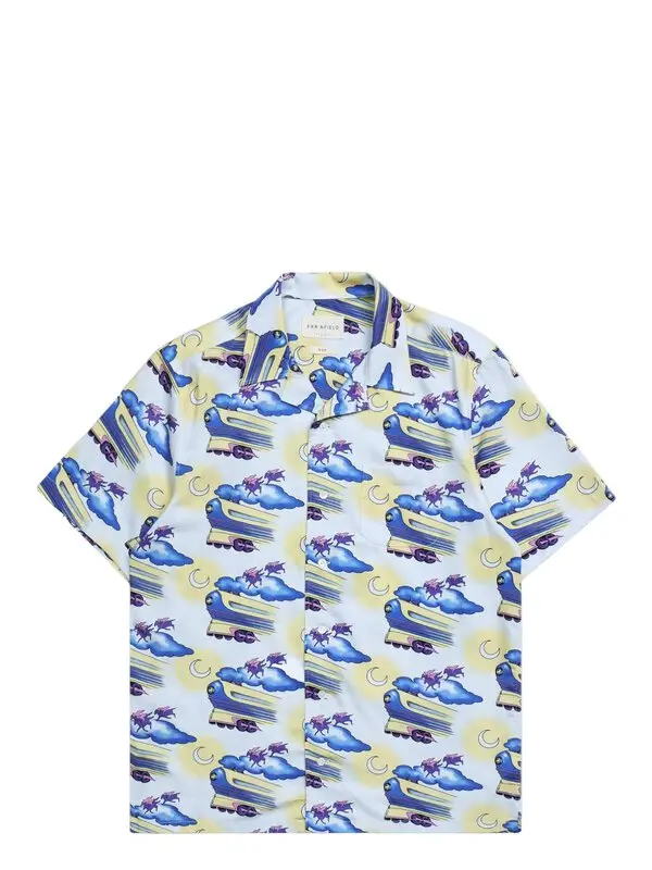 FAR AFIELD Pop Back To The Future Shirt - Brown