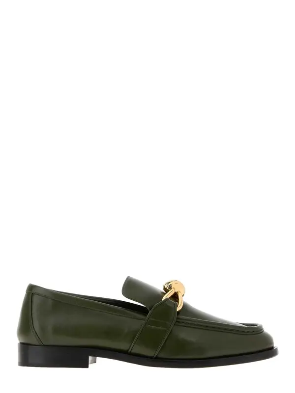 Bottega Veneta Horsebit Loafers - Green