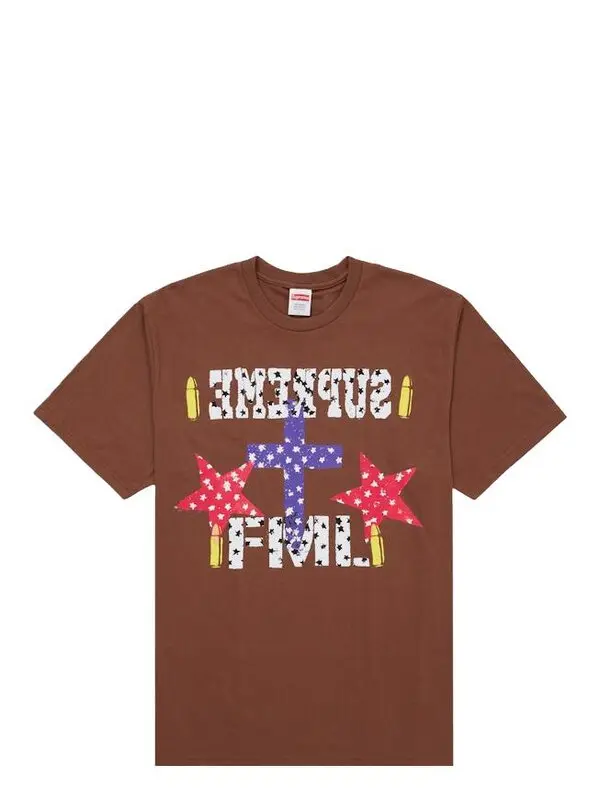 Supreme Fml Tee Shirt - Brown