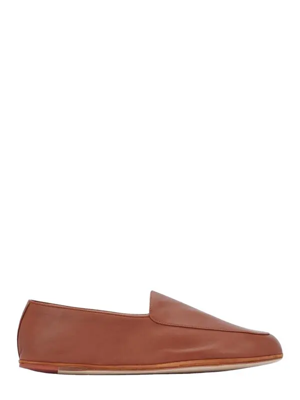 Loro Piana Nappa Loafers - Brown