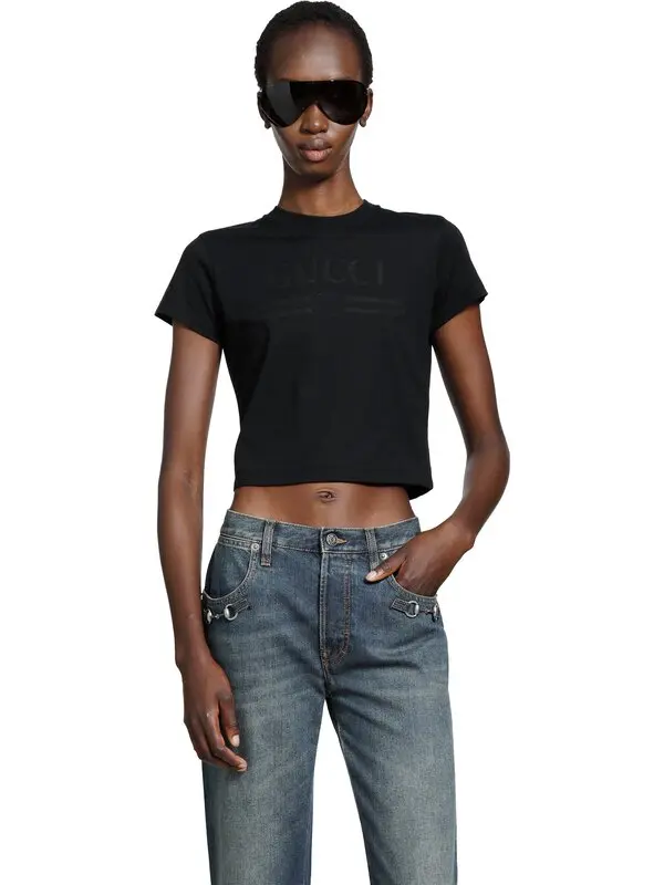 Gucci Cotton Jersey T-shirt - Black