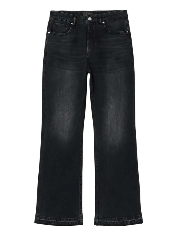 ALLSAINTS Fable Mid-rise Bootcut Jeans - Black