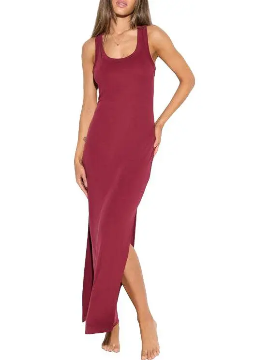 Spiritual Gangster Sienna Maxi Dress - Mahogany