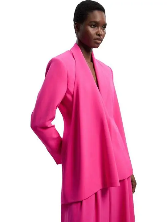 Karen Millen Single Breasted Blazer - Pink