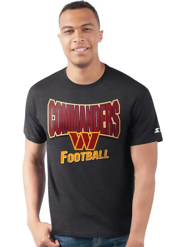 STARTER Washington Commanders Prime Time T-shirt - Black
