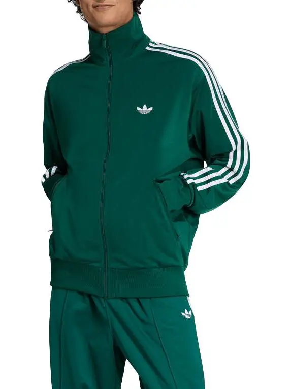 Adidas Firebird Recycled Polyester Track Jacket - Cgreen