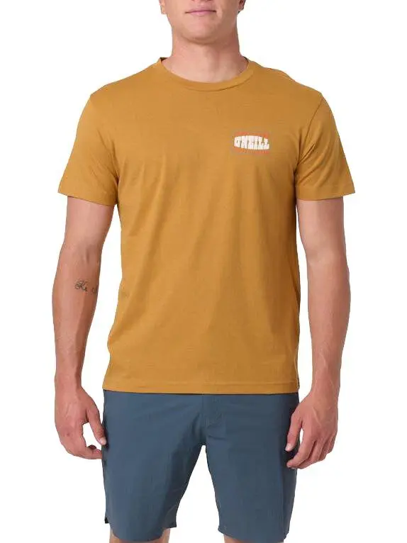 O'Neill Western Graphic T-shirt - Bone Brown