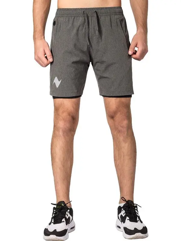 ZILPU Quick-dry Performance Training Shorts - Dark Gray