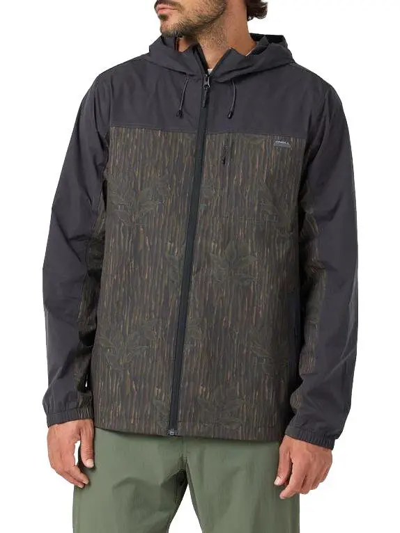 O'Neill Printed Panel Windbreaker Jacket - Camo