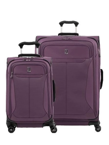 TRAVELPRO Tourlite Softside Expandable Spinner Luggage Set - Deep Purple