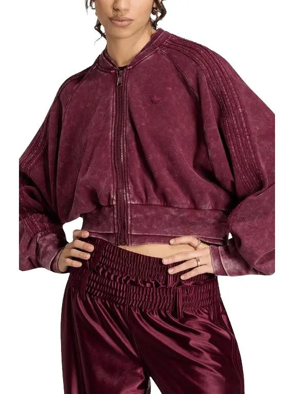 ADIDAS ORIGINALS Sst Double Layer Track Jacket - Maroon