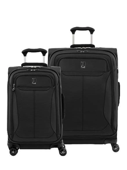 TRAVELPRO Tourlite Softside Expandable 2-piece Spinner Luggage Set - Black