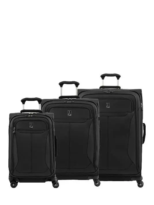 TRAVELPRO Tourlite Softside Expandable 3-piece Spinner Luggage Set - Black