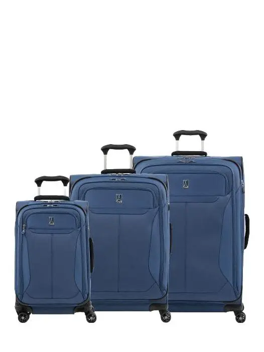 TRAVELPRO Tourlite Softside Expandable 3-piece Spinner Luggage Set - Blue