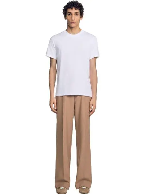 Sandro Cotton Logo T-shirt - White
