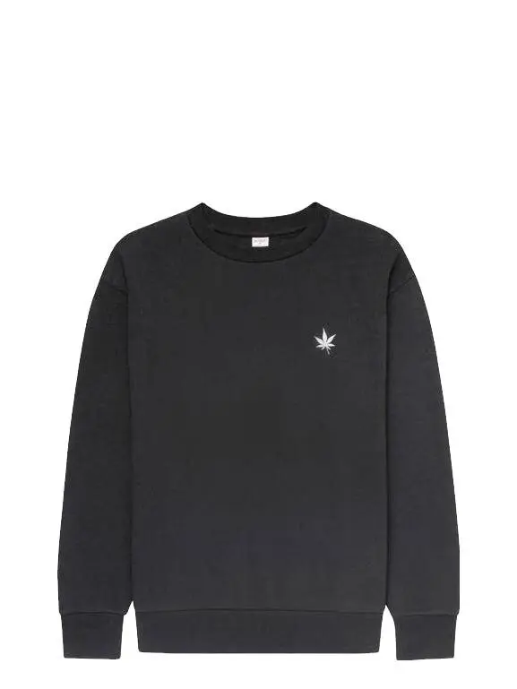 Boast Fleece Crewneck Sweatshirt - Black