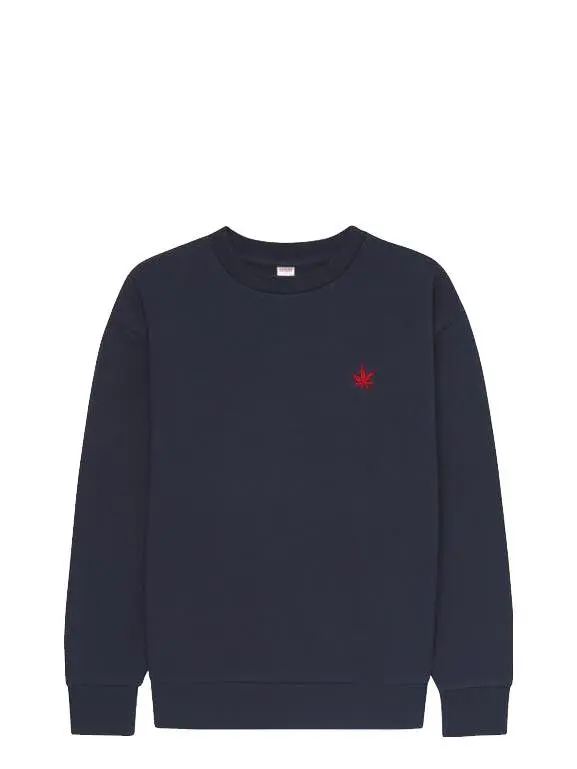 Boast Fleece Crewneck Sweatshirt - Navy