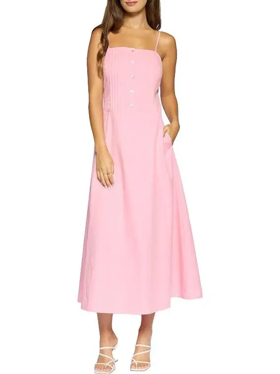 LOST + WANDER Amalfi Charm Maxi Dress - Pink