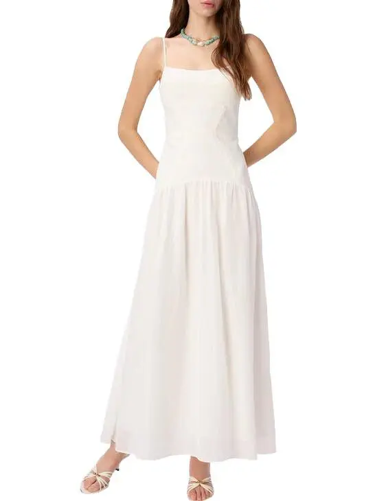 Cami Nyc Salerno Corset Maxi Dress - Macadamia
