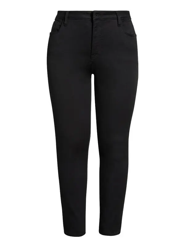 Kut From The Kloth Reese High Waist Straight Leg Jeans - Black