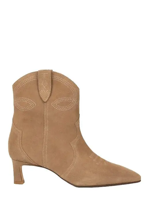 BOBBIES Eloisa Mid-heeled Ankle Boots - Antelope