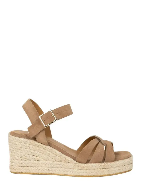 BOBBIES Hisa Espadrille Wedges - Antelope