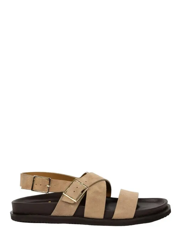 BOBBIES Nori Flat Sandals - Antelope