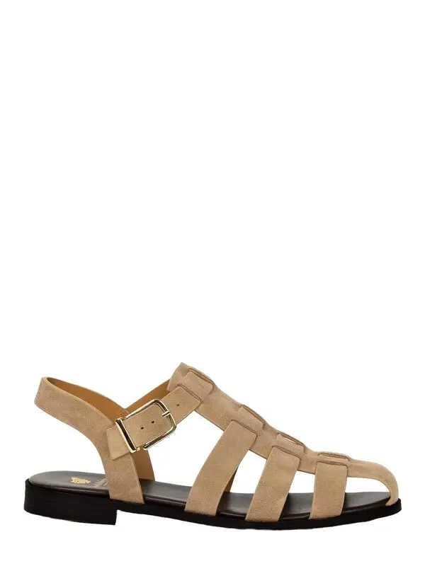 BOBBIES Romane Fisherman Flat Sandals - Antelope