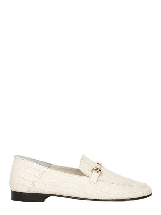 BOBBIES Jill Loafers & Derbies With Horsebit Detail - Cream
