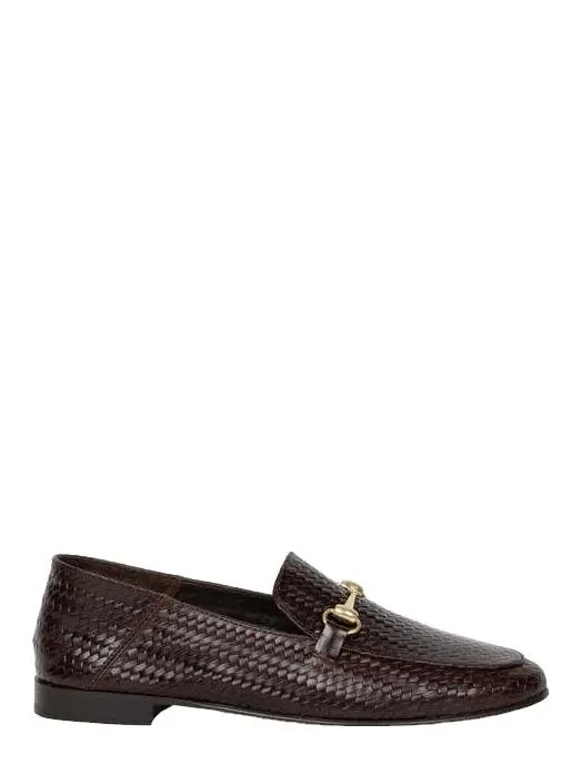 BOBBIES Jill Loafers & Derbies With Horsebit Detail - Irish Coffee