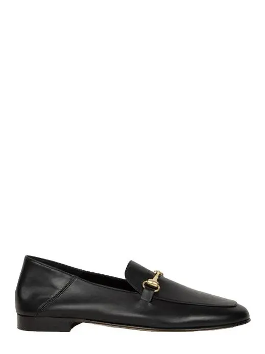 BOBBIES Jill Loafers & Derbies With Horsebit Detail - Passion Black
