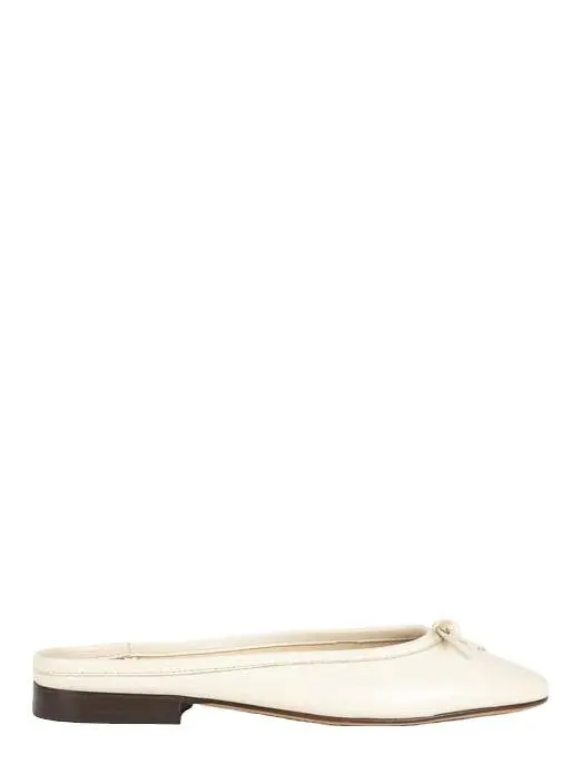 BOBBIES Bobbie's Orsel Ballet Flats Mules - Milk