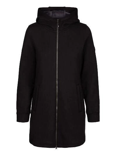 TRESPASS At400 Fleece Jacket With Hood - Black
