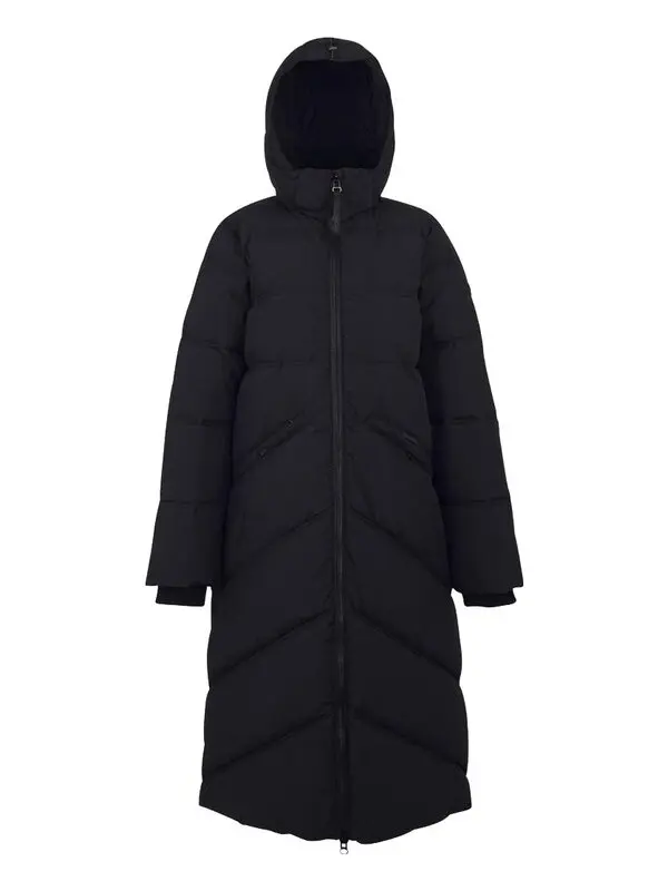 REGATTA Ujeane Longline Padded Jacket With Hood - Black