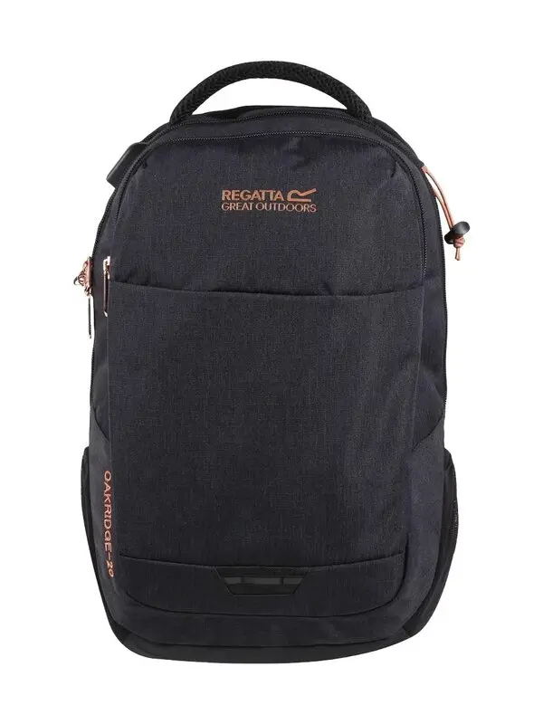 REGATTA Oakridge 20l Backpack - Black And Rose Gold