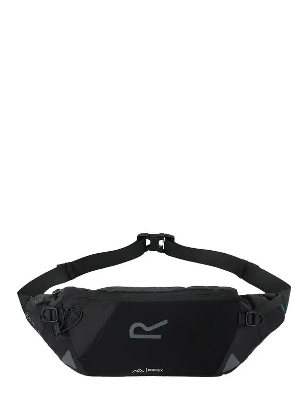 REGATTA Blackfell 4 Reflective Waist Bag - Black