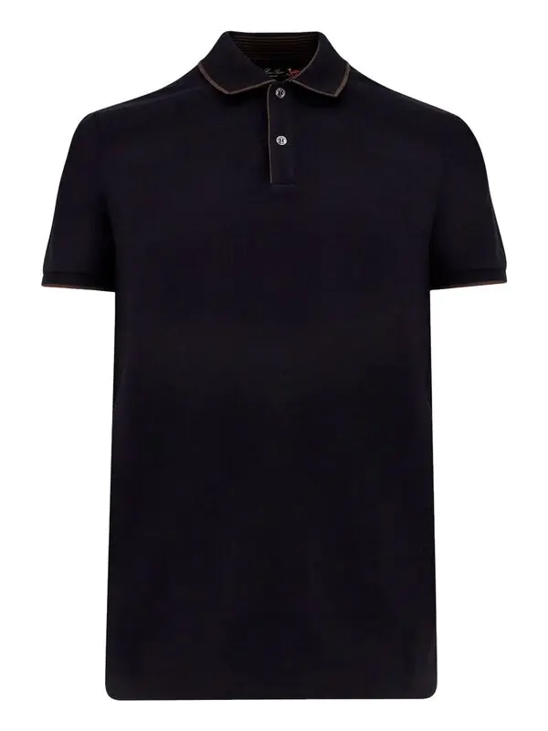 Loro Piana Brentwood Cotton Pique Polo Shirt - Multicolor
