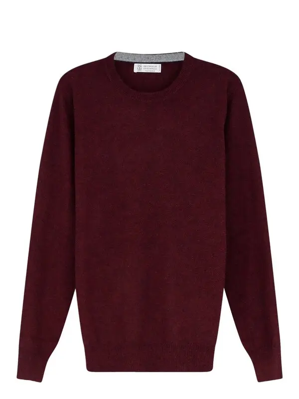 Brunello Cucinelli Cashmere Crewneck Sweater - Multicolor