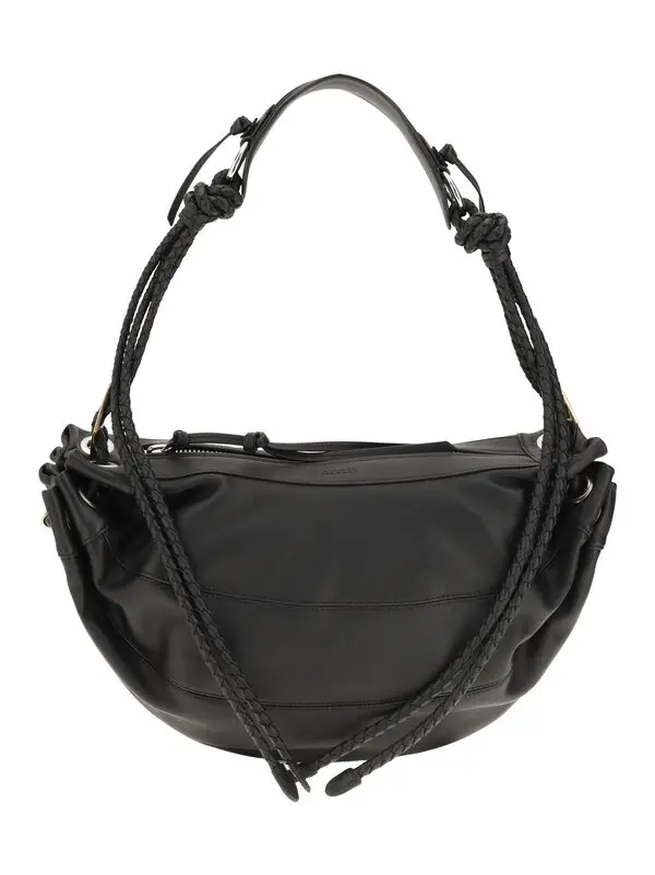 Isabel Marant Étoile Maia Shoulder Bag In Lambskin - Black