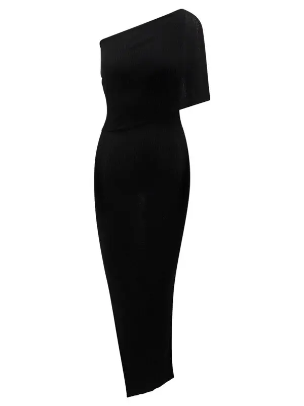 Rick Owens Athena Wool Dress - Black