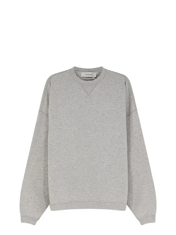 GOLDEN GOOSE Crew Neck Sweatshirt With Back Logo - Multicolor