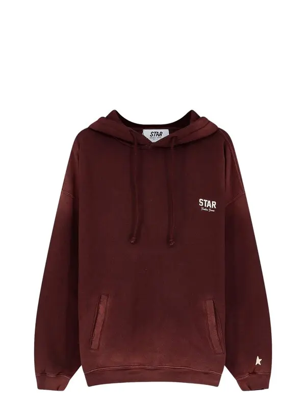 GOLDEN GOOSE Oversized Cotton Hoodie - Multicolor