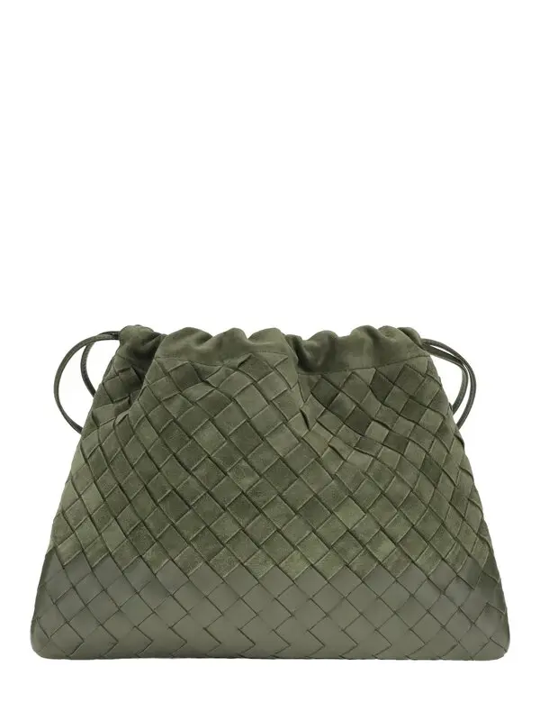 Bottega Veneta Pouch In Intrecciato Leather - Multicolor