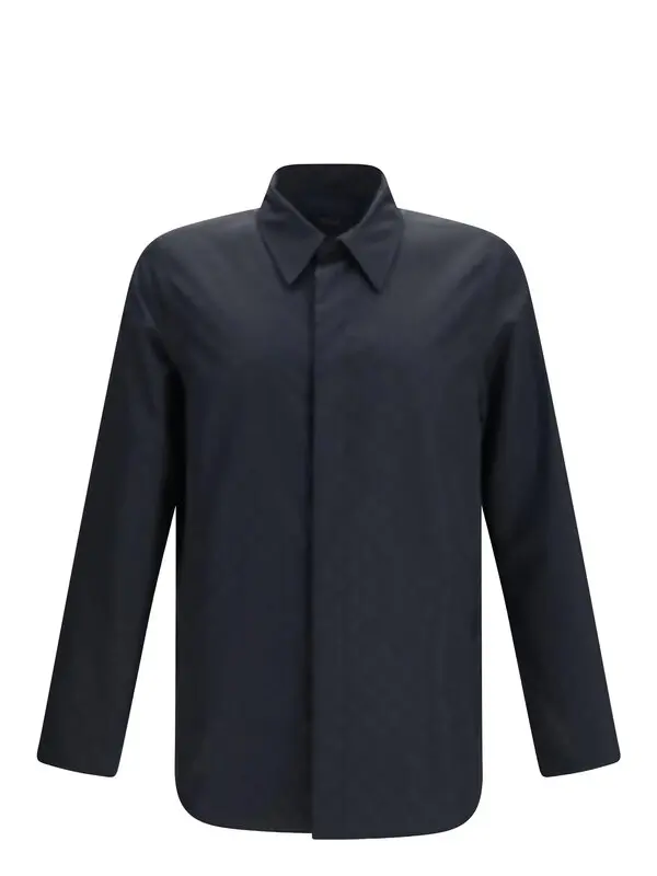 Gucci Gg Light Silk Faille Jacket - Black