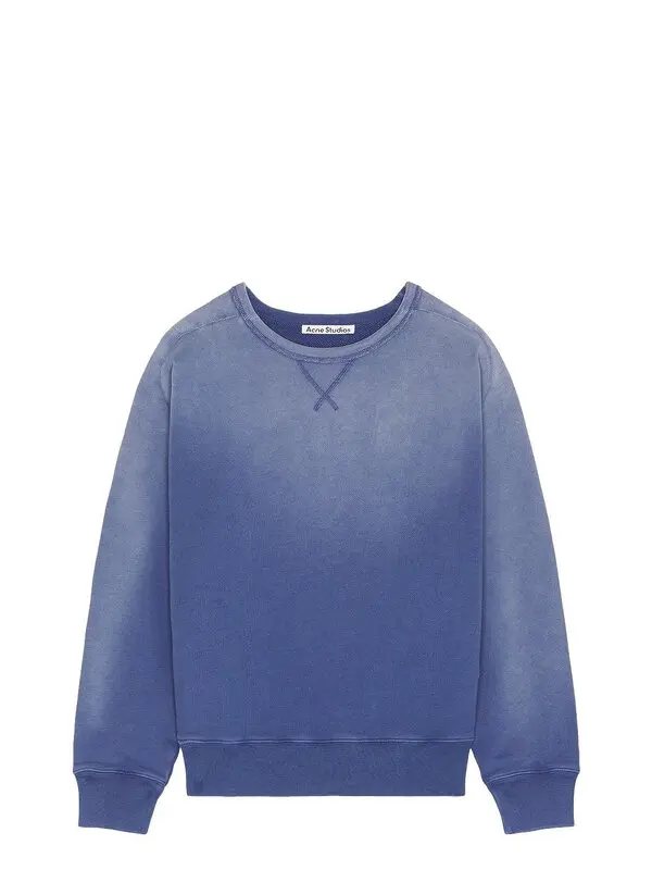 Acne Studios Fema U Sunkissed Sweatshirt - Navy