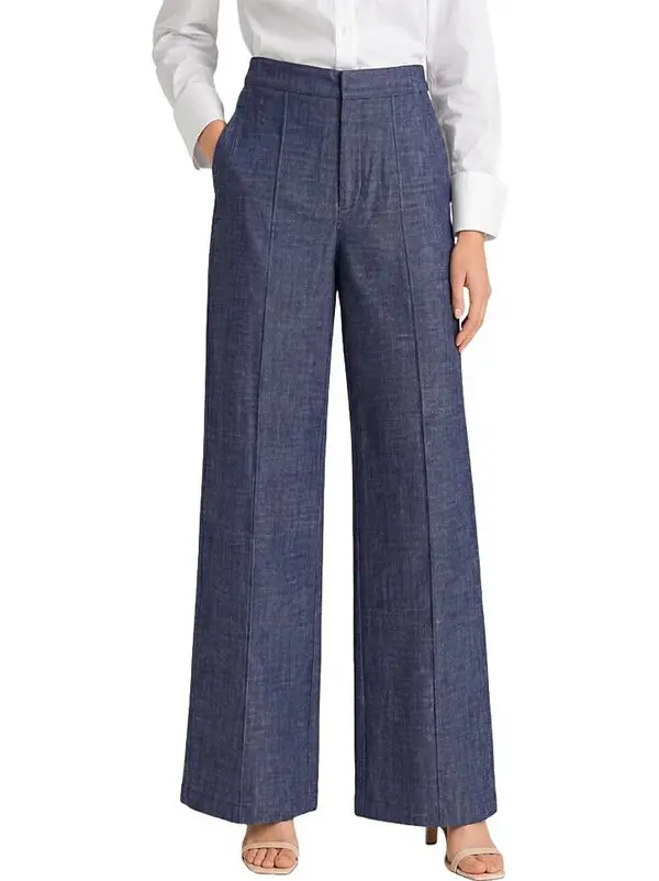 LIVERPOOL High Rise Wide Leg Jeans - Indigo